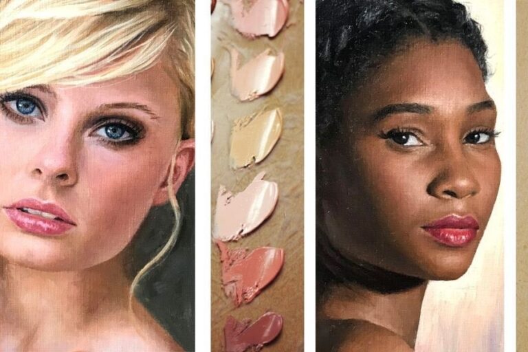 How to Paint Realistic Skin Tones - Color Mix with Oil! - Pintando.org