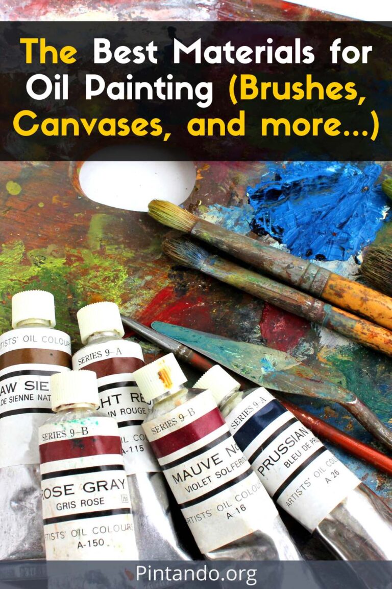 The Best Materials for Oil Painting (Brushes, Canvases, and more ...
