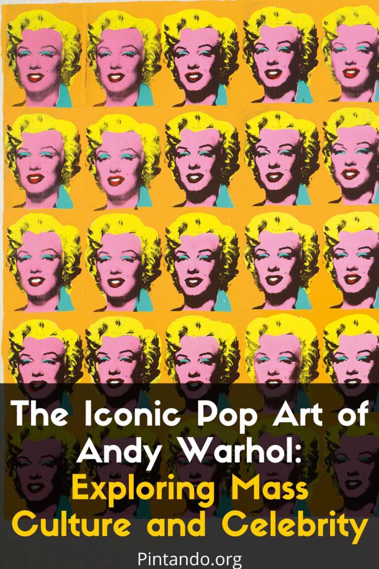 The Iconic Pop Art of Andy Warhol: Exploring Mass Culture and Celebrity ...