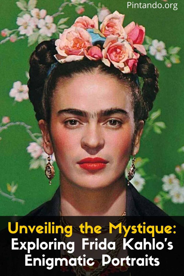 Exploring Frida Kahlo's Enigmatic Portraits - Pintando.org