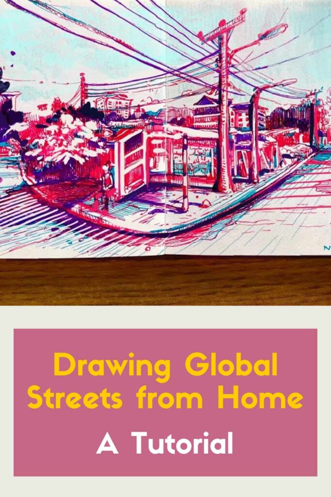 How to Draw Streets Around the World From Home! Video Tutorial ...