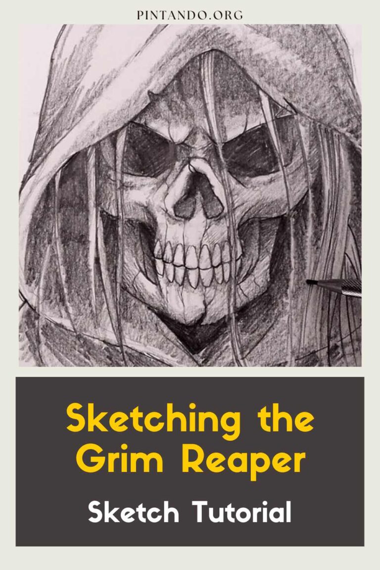 Sketching the Grim Reaper: Sketch Tutorial - Pintando.org