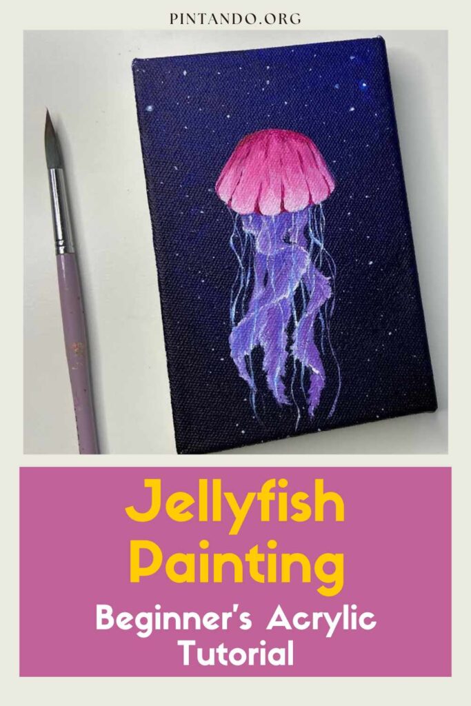 Jellyfish Painting: Beginner's Acrylic Tutorial - Pintando.org