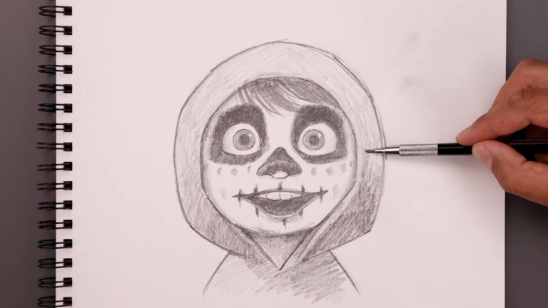 Coco Sketch Tutorial: Draw Miguel! - Pintando.org