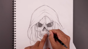 Sketching the Grim Reaper: Sketch Tutorial - Pintando.org