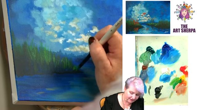 Fantasy Landscape: Acrylic Painting - Pintando.org