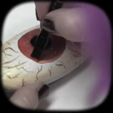 Rock Eyes Halloween: Acrylics for Beginners - Pintando.org