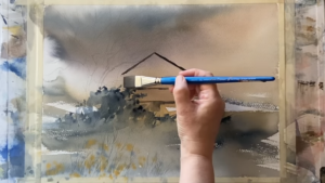 Beginner's Watercolor Landscape: Painting Tutorial - Pintando.org