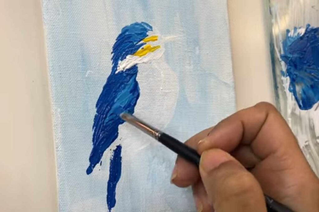 Easy Bird: Acrylic Painting Tutorial - Pintando.org