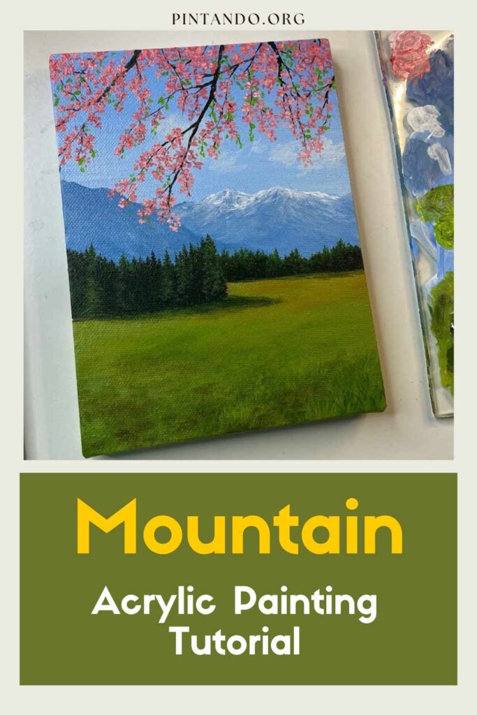 Mountain: Acrylic Painting Tutorial - Pintando.org
